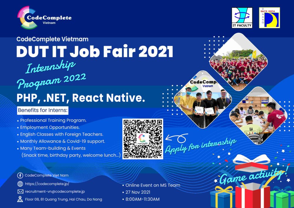 DUT JOB FAIR 2021 - CodeComplete