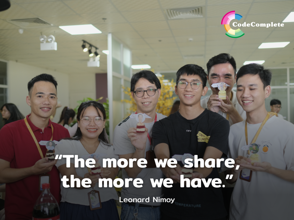 The values of Knowledge sharing culture at CodeComplete - CodeComplete