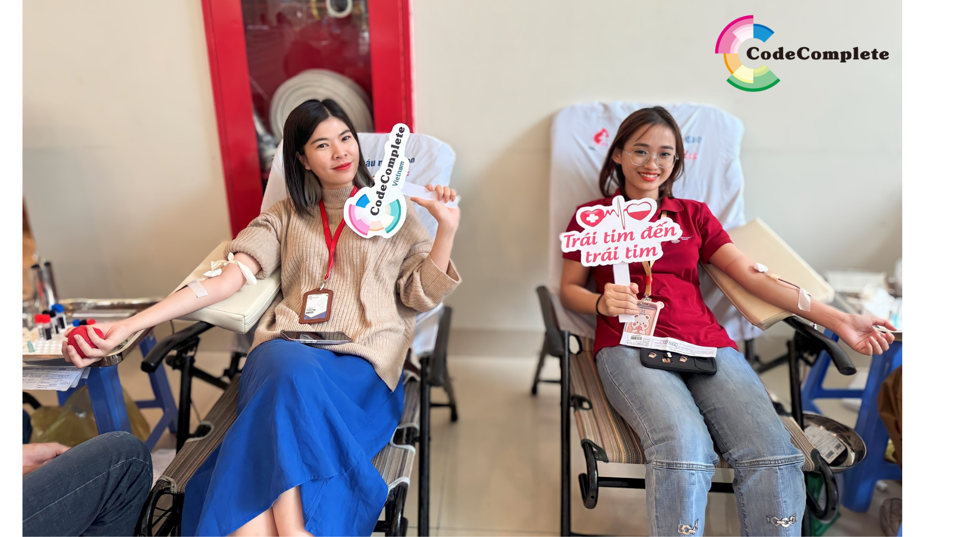 CodeComplete members participated Blood Donation Day: Hope in Every Drop - CodeComplete